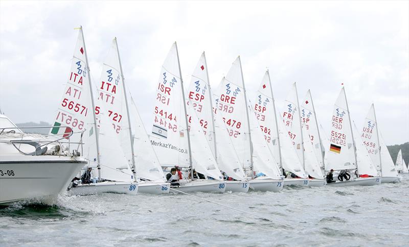 420 racing on day 5 - 420 Junior European Championship 2019