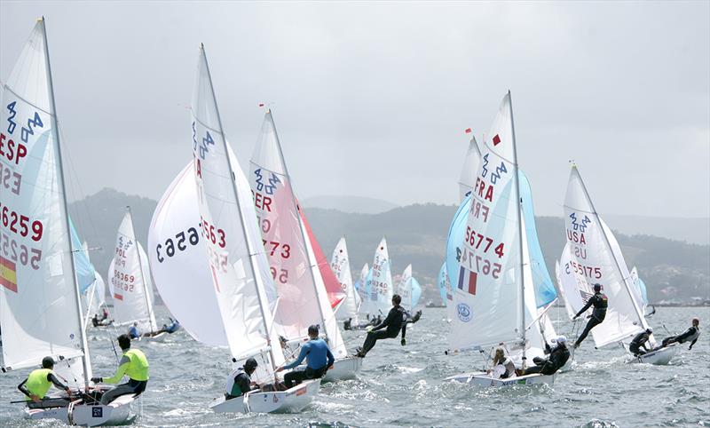 420 Class racing on day 5 - 420 Junior European Championship 2019