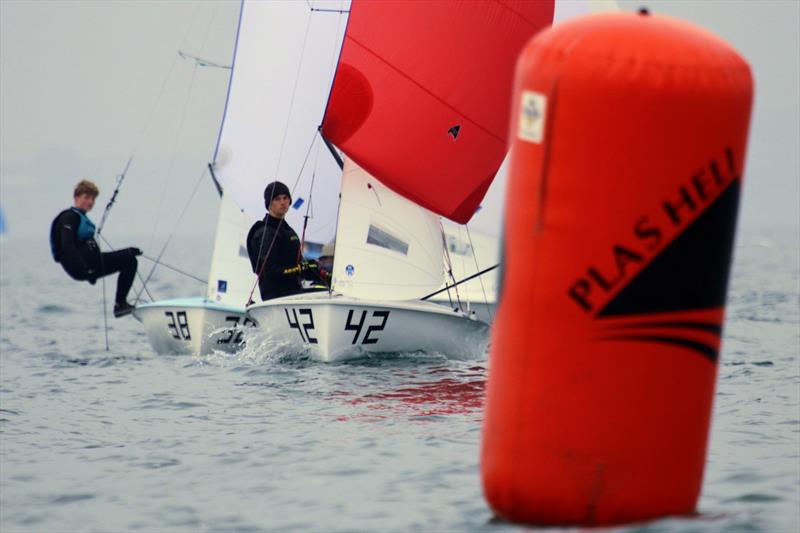 420 class racing at the RYA Youth Nationals