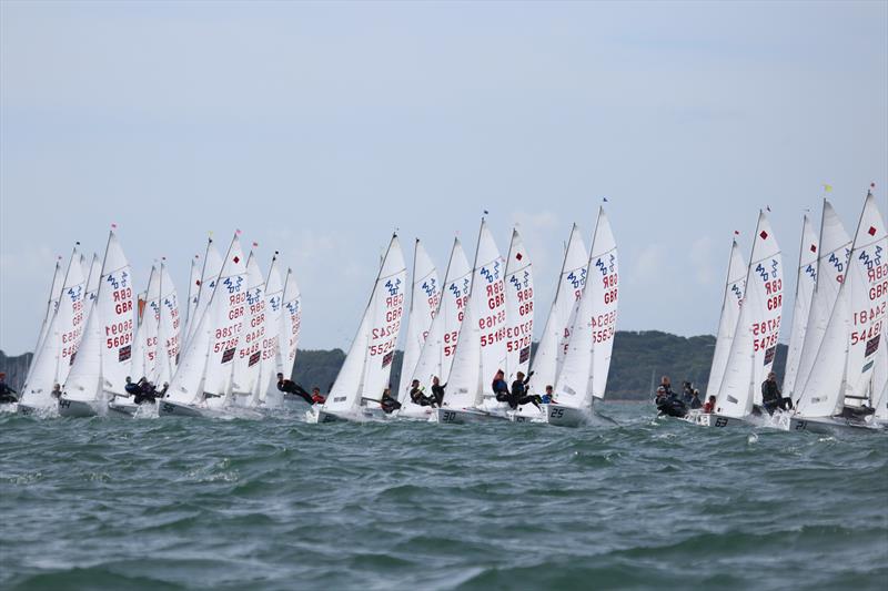 420 British Nationals at Lymington: Start line
