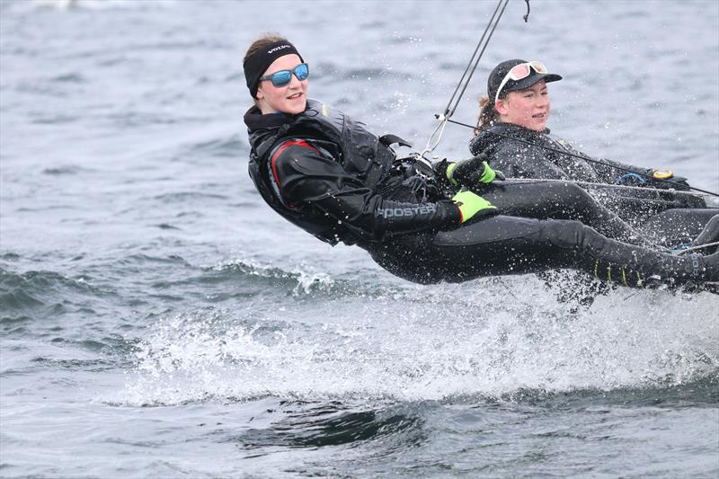 Emma Breese and Charlotte Beardsall during the British 420 Inlands at ...