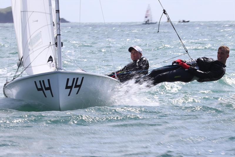 Wade & Valentine during the 420 British Nationals at Dale Yacht Club