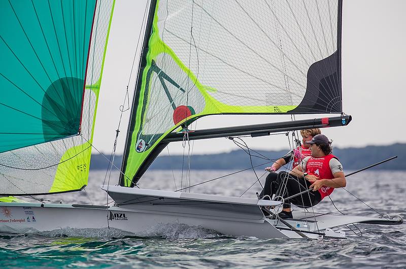 Josh Porebski / Trent Rippey (NZL) - 49er - Hempel Sailing World ...