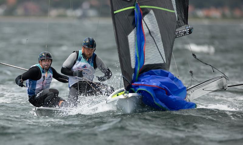 49er - Day 4 - European Championships - Aarhus, Denmark - July 2022