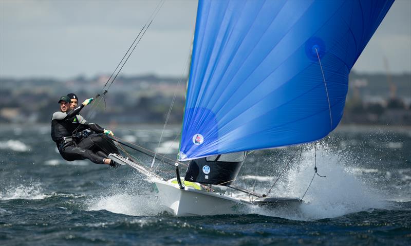 49er - Day 5 - European Championships - Aarhus, Denmark - July 2022