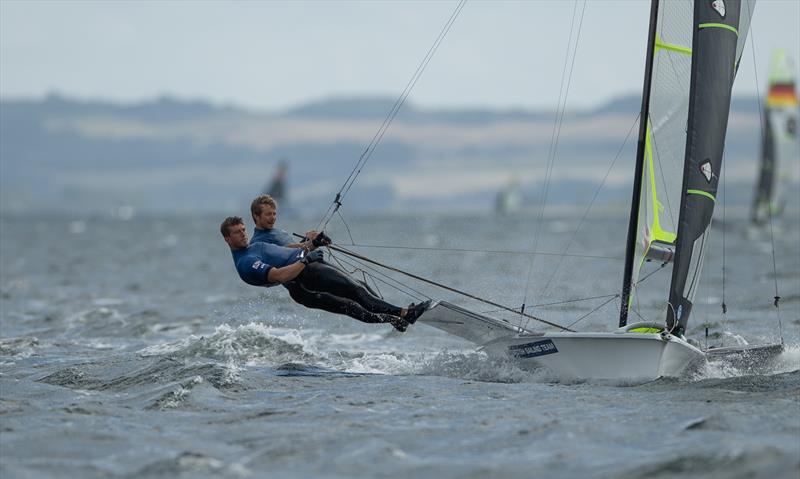 49er - Day 5 - European Championships - Aarhus, Denmark - July 2022