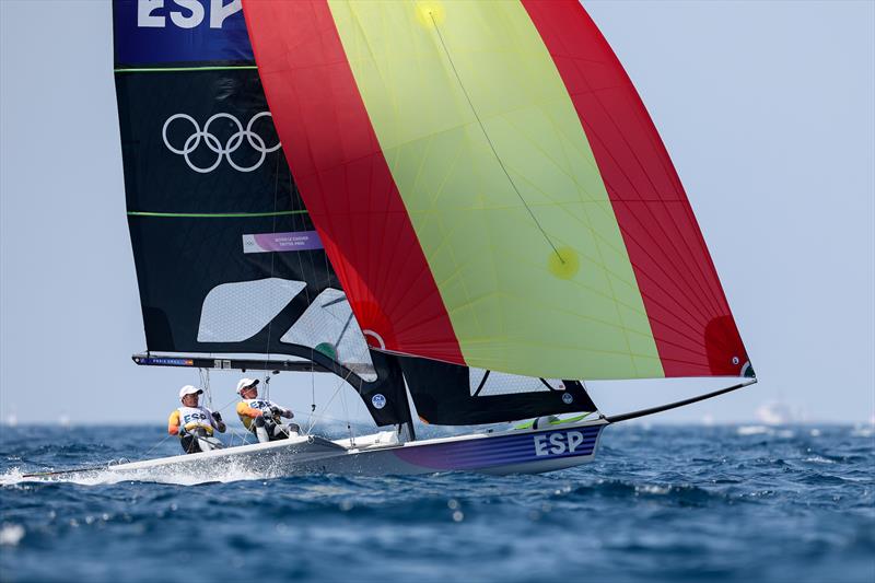 Diego Botin le Chever & Florian Trittel Paul (ESP) - Medal race - Men's ...