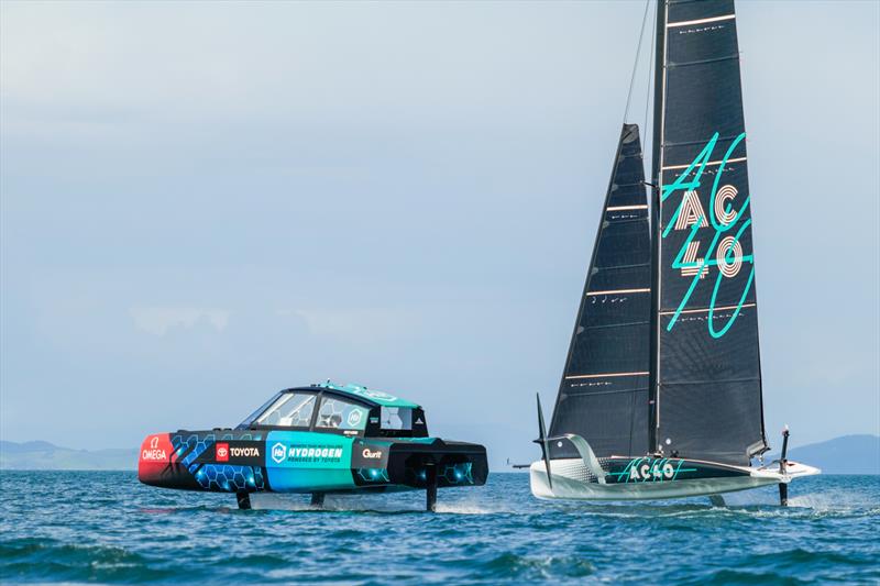ETNZ AC 40 - America's Cup Joint Recon Emirates Team New Zealand AC40 ...