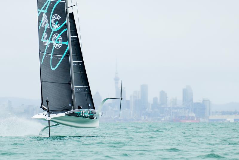 America's Cup Recon Emirates Team New Zealand - AC40 - Day 4 ...