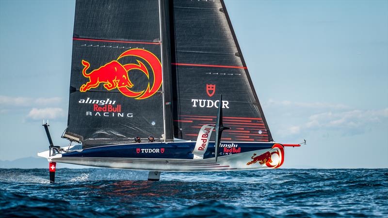 AC40 OD - Alinghi Red Bull Racing - April 3, 2023 - Barcelona - Day 14