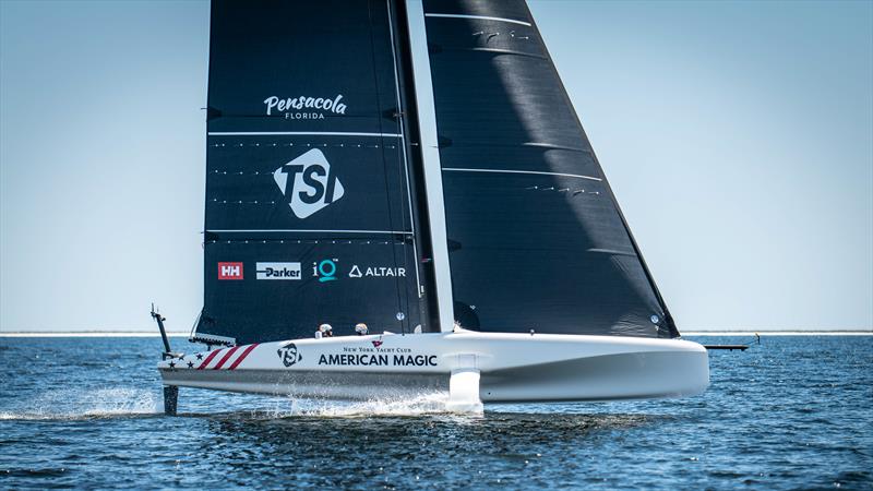 American Magic - AC40 - Day 23 - April 18, 2023 - Pensacola Bay