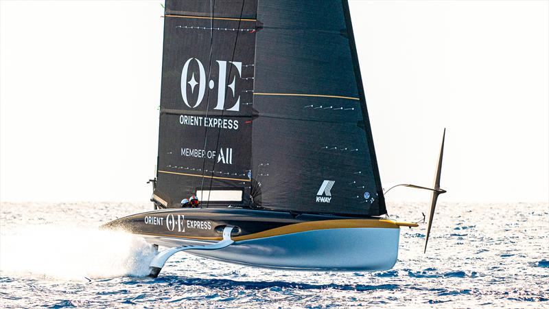Orient Express Racing Team - AC40 - Day 4 - Barcelona - August 28, 2023
