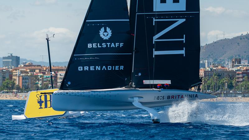 INEOS Britannia - AC40 - Barcelona - September 1, 2023