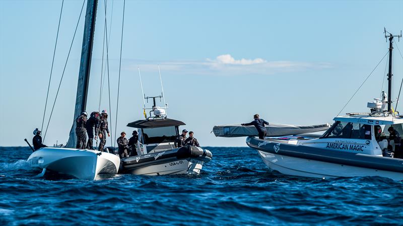 American Magic - AC40 - Day 91 - March 1, 2024 - Barcelona