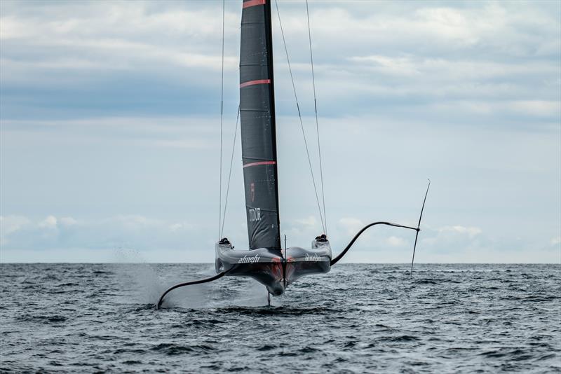 Foil wing from the front - Alinghi Red Bull Racing - AC75 - Day 17 ...