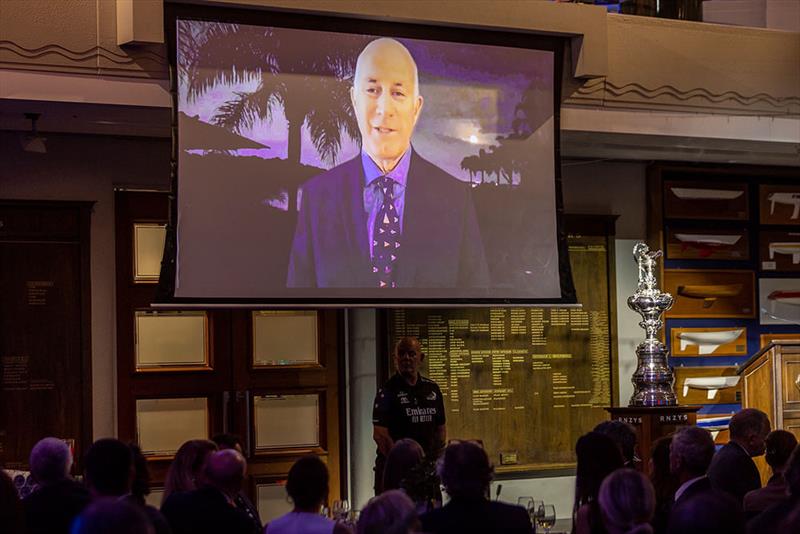 Ed Baird - 2021 America's Cup Hall of Fame Induction Ceremony, March 19 ...