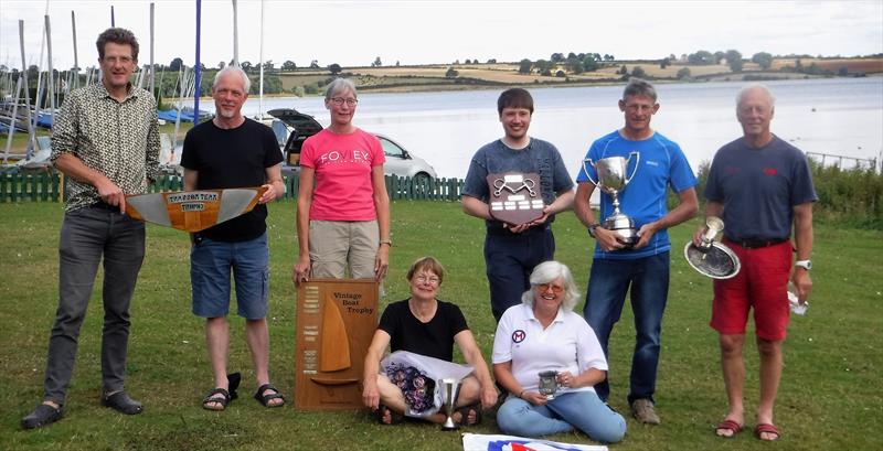 Prize winners in the British Moth Nationals (l-r) Robert Paynter, Toby ...