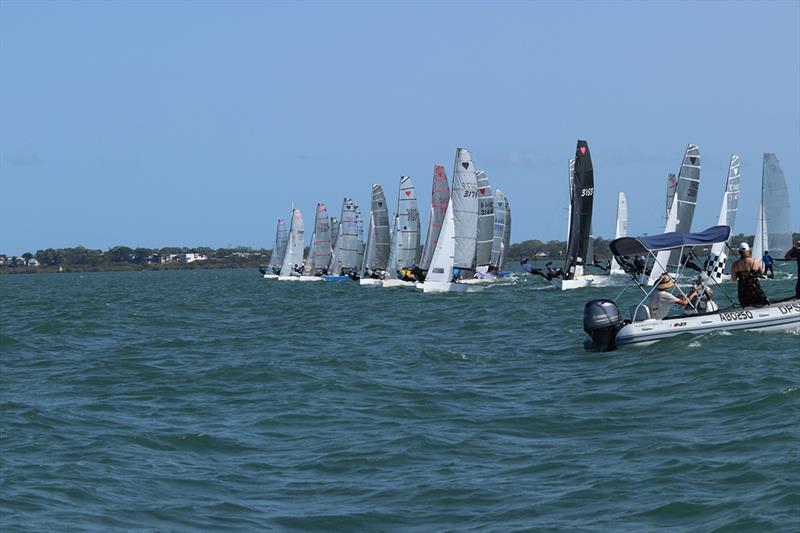 Race 9 start - 57th Cherub Australian Championship