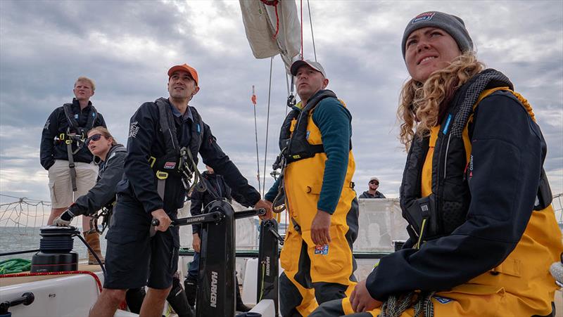 Clipper Race Crew have to complete four weeks of rigorous training