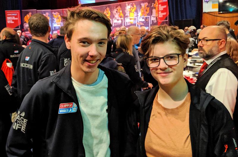 Timothy Walder & Sophie Cross on the Clipper Race 2019/20 Crew ...