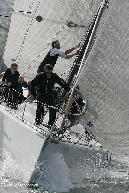 Farr 45s Team Racing in the Staples Trophy