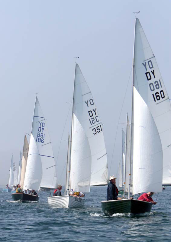 Light winds & sunshine for the Devon Yawl nationals at Weymouth