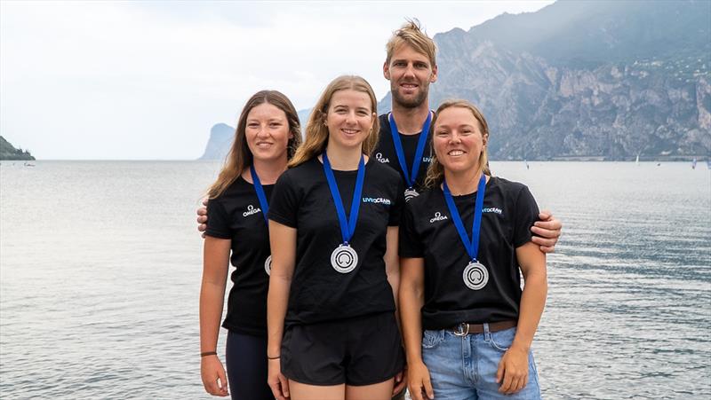 From left Serena Woodall, Helena Sanderson, Jason Saunders and Liv ...