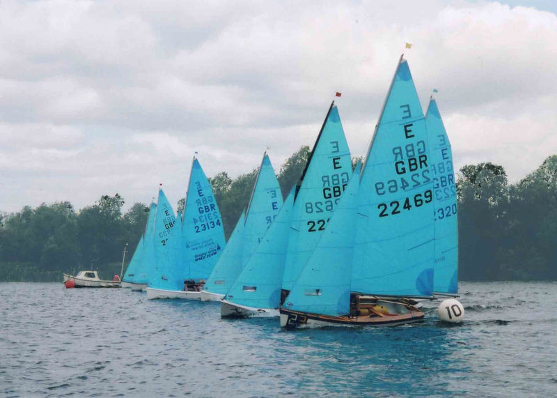 Action from the Enterprise Open at BA Silver Wing Sailing Club