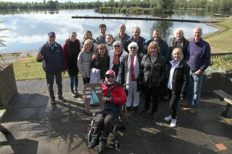 Alan Woodford with the Just Jane Trophy during the Silver Wing ...