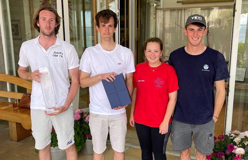 Anthony Parke, Ross Mackley, Josie Meredith and Jack Aitken win the ...