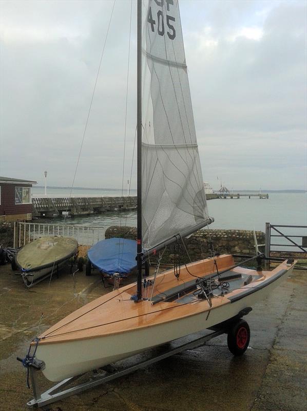 Testing the first composite Farr 3.7 built in the UK