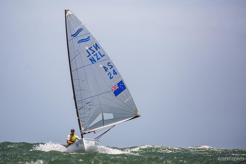 Josh Junior (NZL) - Day 6 - Finn Gold Cup, Melbourne - Royal Brighton ...