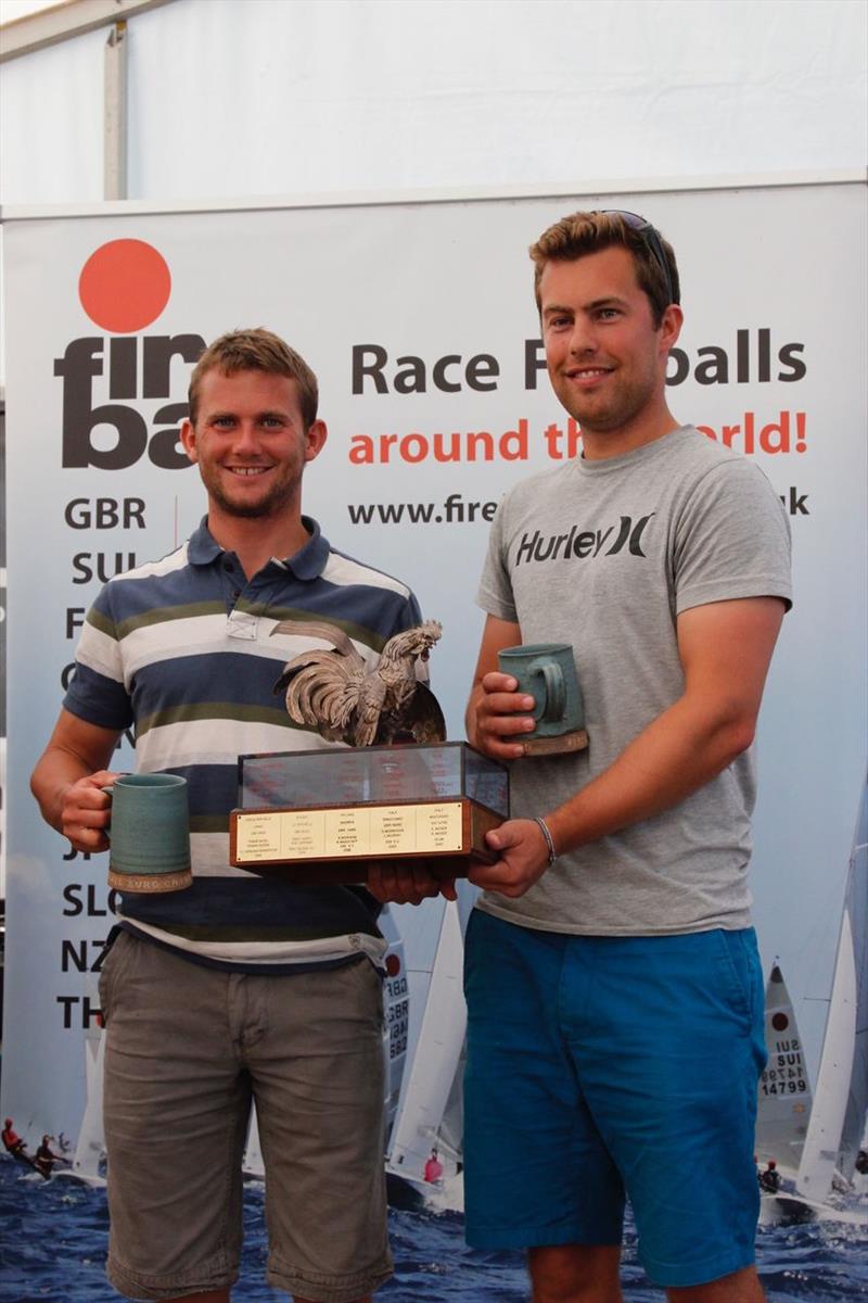 Matt Burge & Dan Schieber win the Gul Fireball Europeans & Nationals at ...