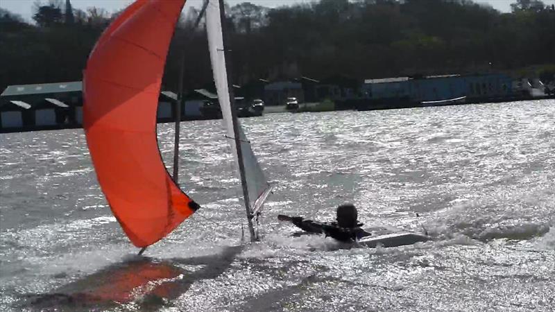 Bembridge Illusion Flying Dutchman Trophy 2024 - Race 3 Downwind