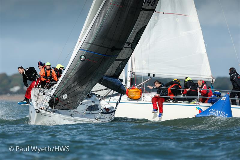 Vlad the Impala, Impala 28 during 2022 Hamble Winter Series week 3