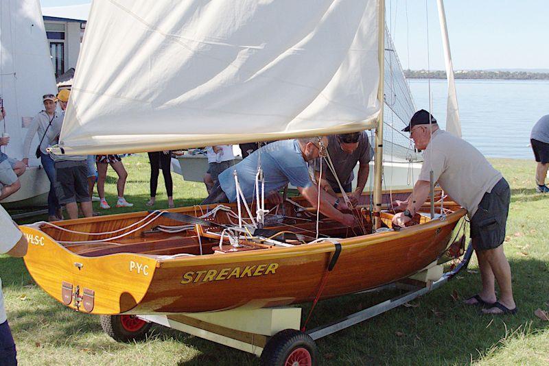 Vintage International 14 'Streaker' on display in Perth