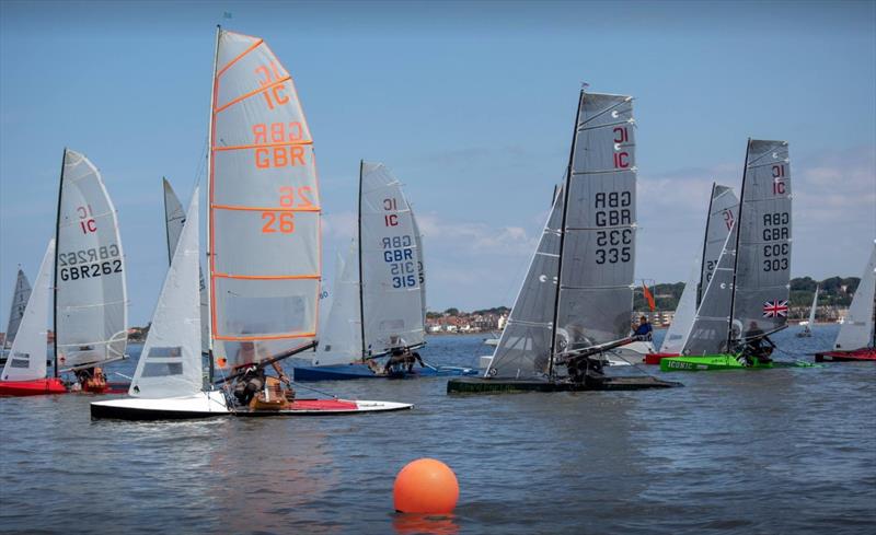 International Canoe start during the West Kirby Sailing Club Regatta