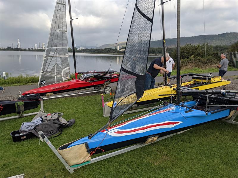 International Canoes at the Tata Steel Sailing Club Regatta