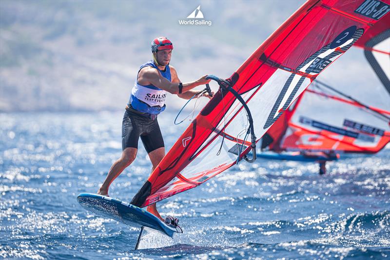 Grae Morris - Paris 2024 Olympic Sailing Test