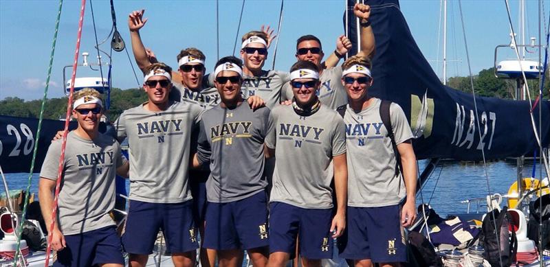 First Place – Navy Offshore Team. Left to right – Matt McClelland ...