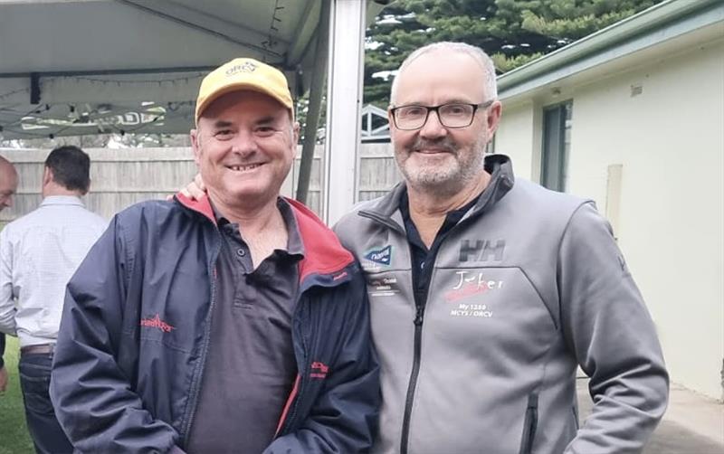 Grant Chipperfield and Martin Vaughan double handed duo on Joker on Tourer
