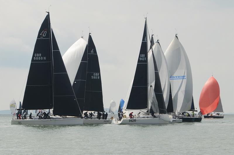 IRC 1 mark rounding during the Warsash Spring Championships Second Weekend