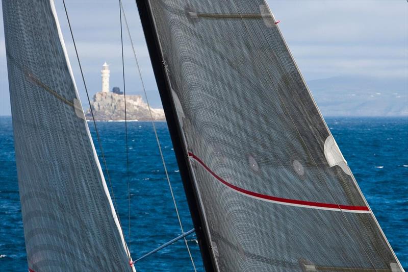 A memorable sight for all sailors - the emblematic Fastnet Rock