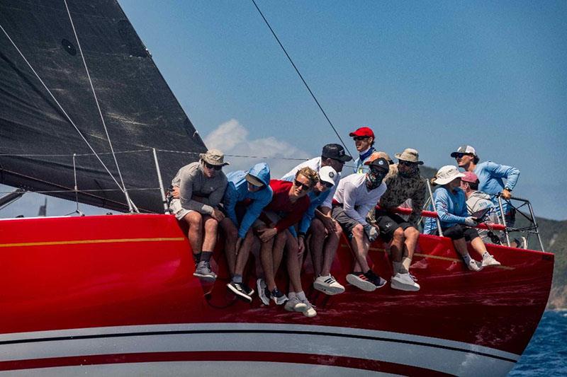 Bruce Chafee's RP42 Rikki (USA) enjoying competitive racing in the BVI ...