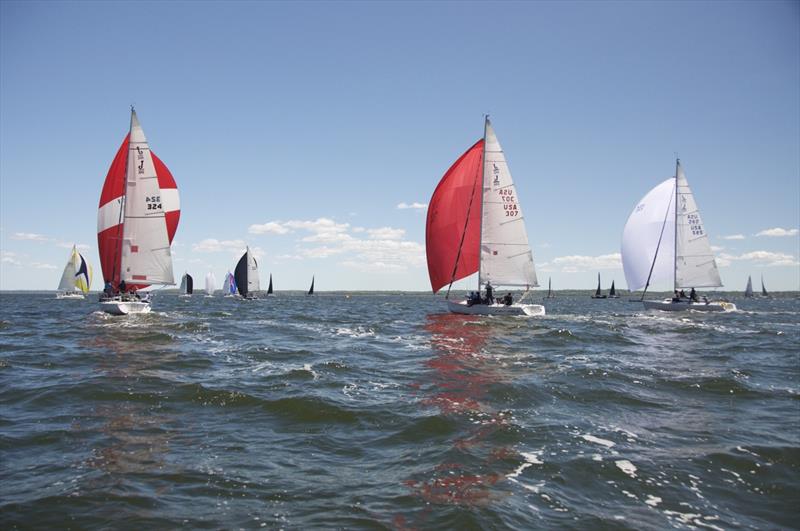 American Yacht Club Spring Regatta 2023 - J105's on parade