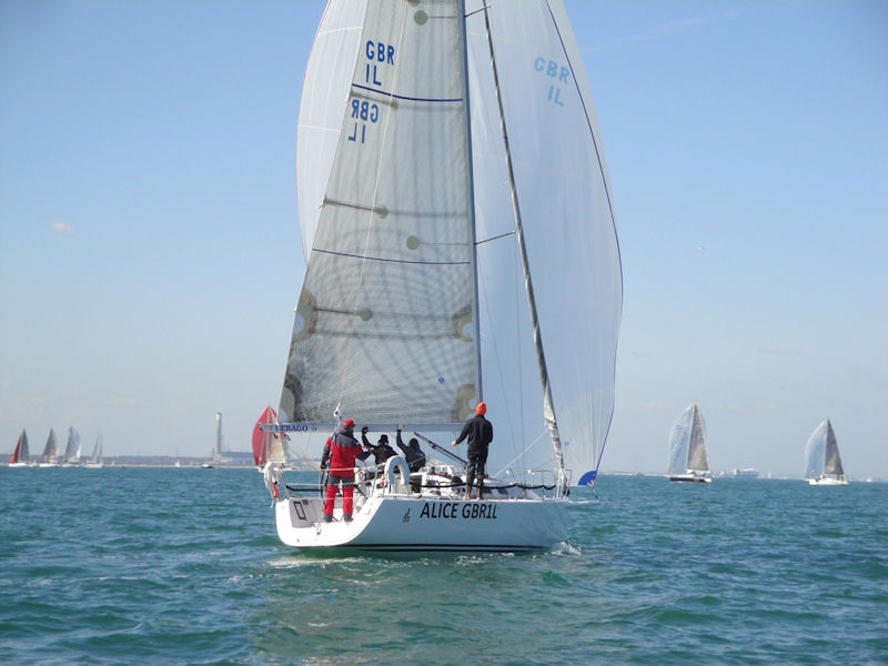 BKA sailors on-board J109 Alice