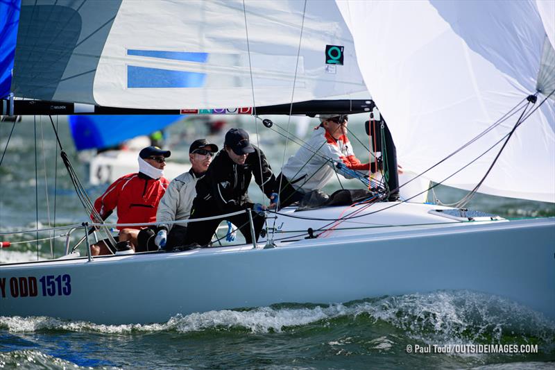 David Jannetti and team on the J/70 Very Odd - 2020 Helly Hansen NOOD ...