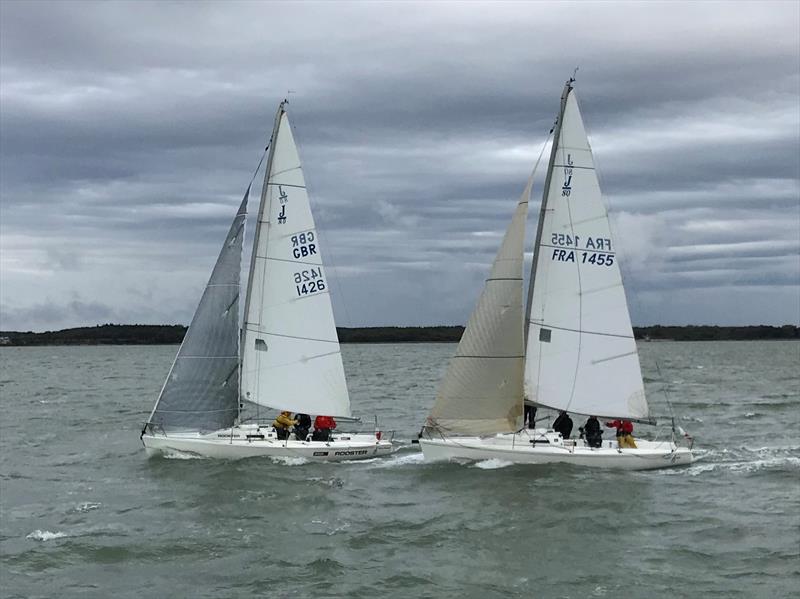 J/80s Dark and Stormy II and Traffic Jam in a tight finish on day 2 of ...