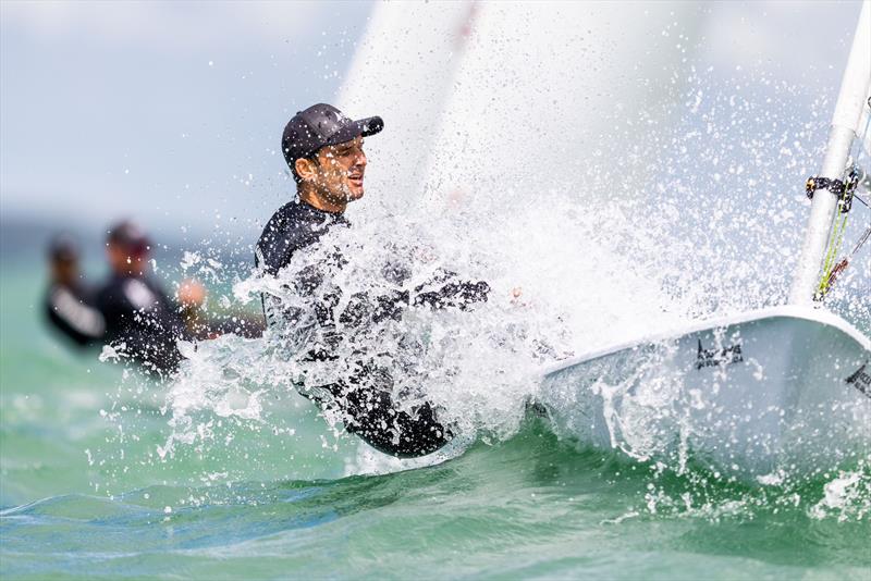 Tom Saunders won three of five races - Day 2 Oceanbridge NZL Sailing ...