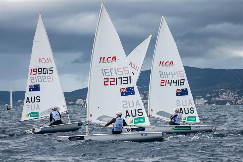 Australian ILCA 7 contingent - Trofeo Princesa Sofia Regatta
